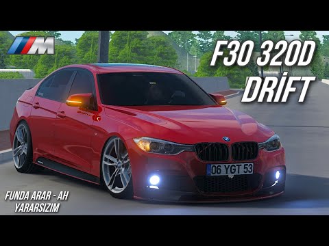BMW F30 320D İLE ŞEHİRDE DRİFT / NARGİLECİ SPEC :) / FUNDA ARAR - AH YARARSIZIM (ASSETTO CORSA G29)