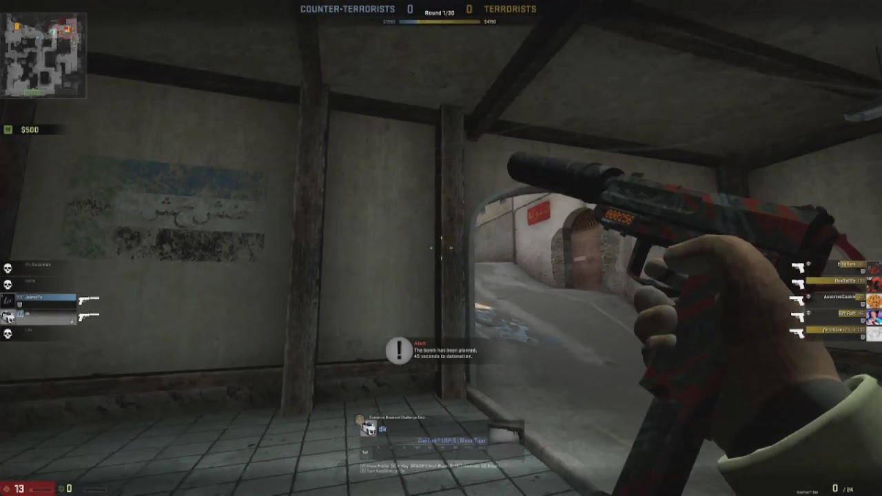 USP S Blood Tiger StatTrak - Counter Strike Go - YouTube