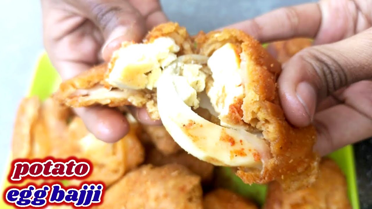 Tasty And Crispy Aloo Egg Bujji | ఆలు ఎగ్ బజ్జి | TELUGU FOOD'S - YouTube