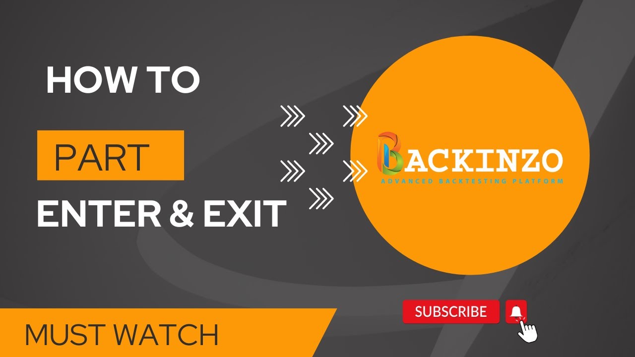 How to Manage Part Entry and Part Exit With Backinzo Advanced Options ...