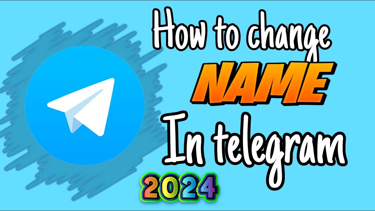 How to change name in telegram 2024 - YouTube
