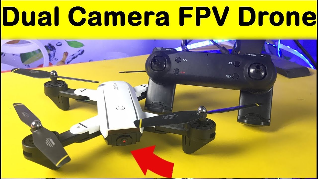 World 1st Dual Camera Fpv Toy Drone SJ700 Unboxing Review - YouTube