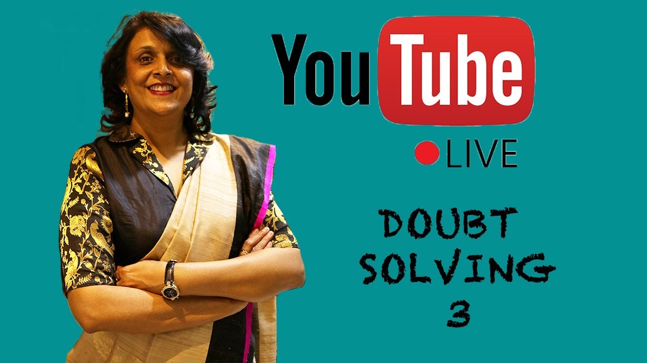 🔴 Doubt Solving Session - Live 3 - YouTube