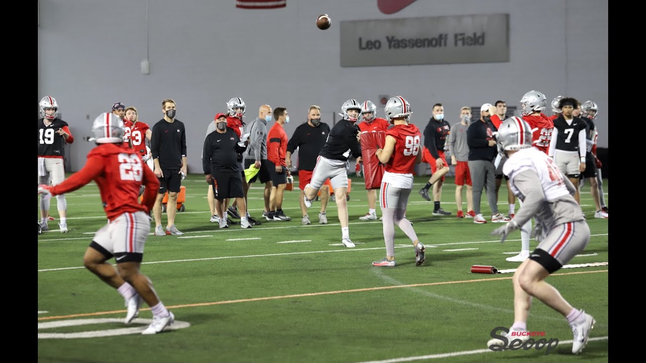 5 Things We Learned Inside Ohio State Football Practice - YouTube