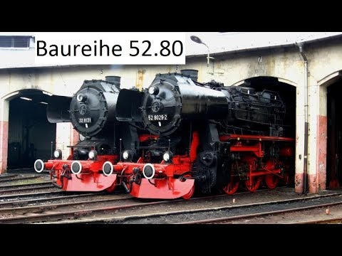 Baureihe 52.80, die rekonstruierte Kriegslok - YouTube