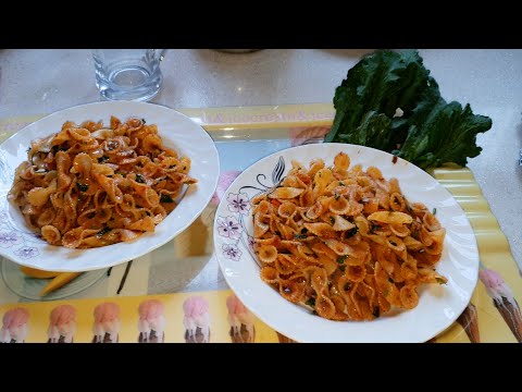 Domates Soslu Makarna | Pasta in Tomato  Paste | Turkish Food