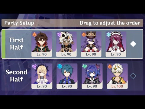 [7.0 Abyss] 4* Only Floor 12 Full Stars (No Swaps)