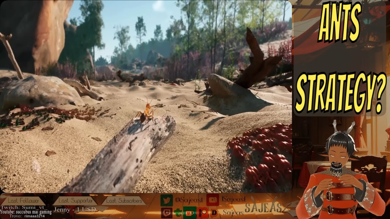 Vtuber trailer reaction to Empire of the Ants - Reveal Teaser - YouTube