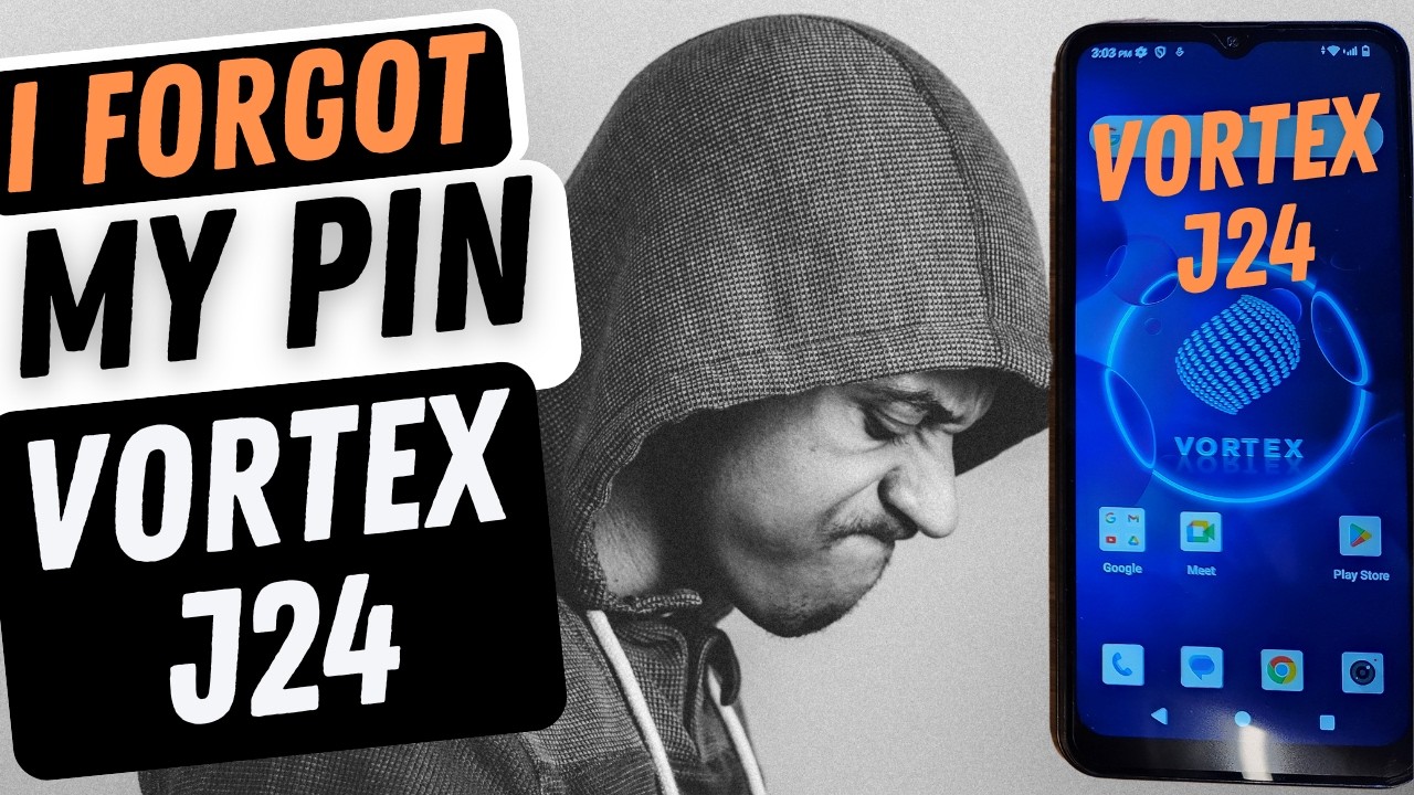 I Forgot my Pin Pattern Password on my Vortex J24 - YouTube