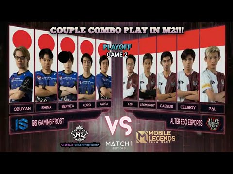 [Playoff Day 1] Match 1 Game 2 - Lower Bracket - M2 MLBB World ...