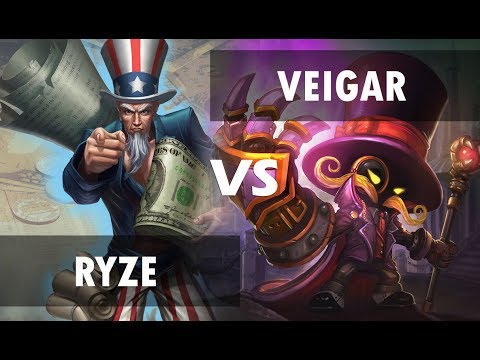 Hamezz uses Uncle Sam Ryze Against Veigar | League of Legends 7.22 ...
