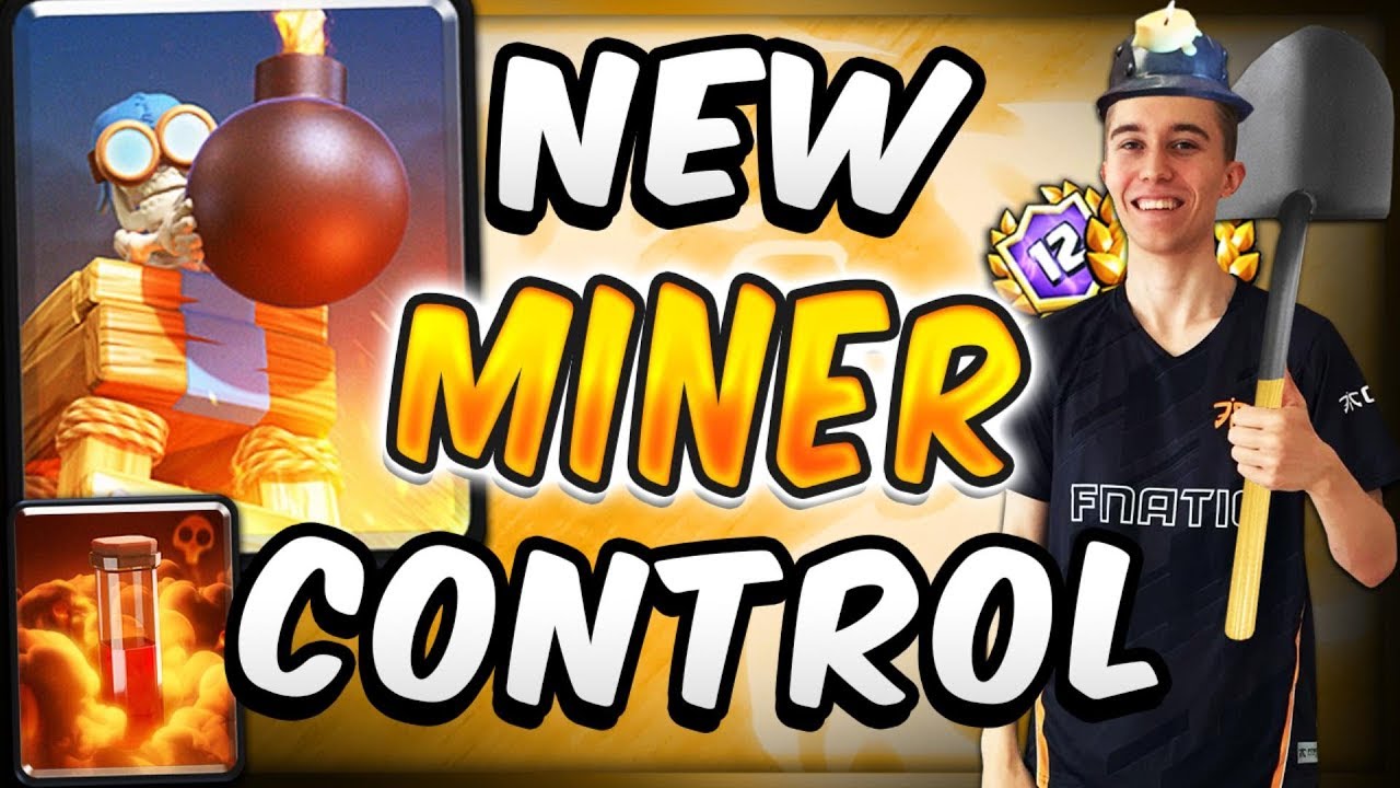 BOMB TOWER MINER POISON DECK! New Control Deck — Clash Royale - YouTube