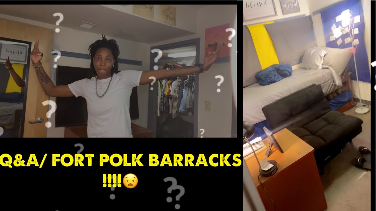 GETTING TO KNOW ME Q&A/ QUICK BARRACKS ROOM TOUR!! (FORT POLK)🤭 - YouTube