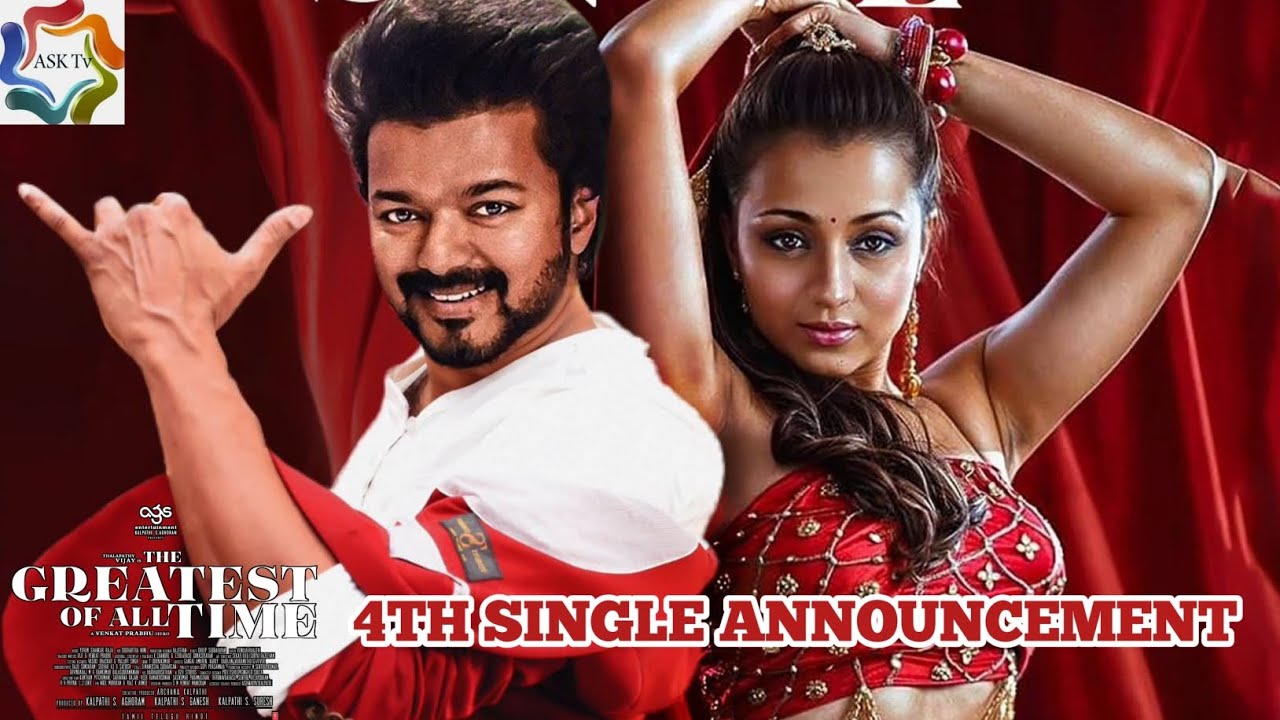 The Goat 4th Single Release Date Update | Thalapathy Vijay | Venkat ...