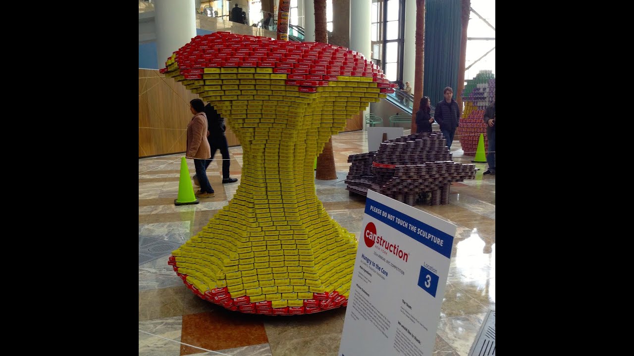 Canstruction 2014' - YouTube