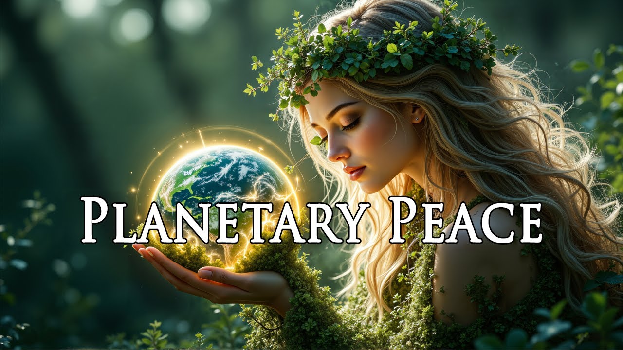 Planetary Peace - Revitalize With Earth’S Healing Pulse - Deep Healing Meditation Music - YouTube
