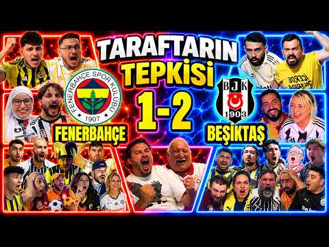 BEŞİKTAŞ KADIKÖY’Ü FETHETTİ! 🦅🔥 TARAFTARLAR ÇILDIRDI! 😱😡FENERBAHÇE 1-2 BEŞİKTAŞ | TARAFTARIN TEPKİSİ