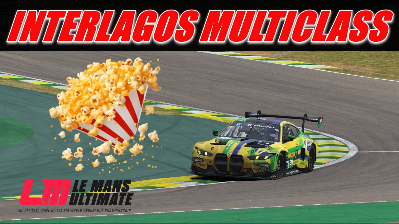 🔴 Le Mans Ultimate - Interlagos Multiclass Fun & Chaos - YouTube