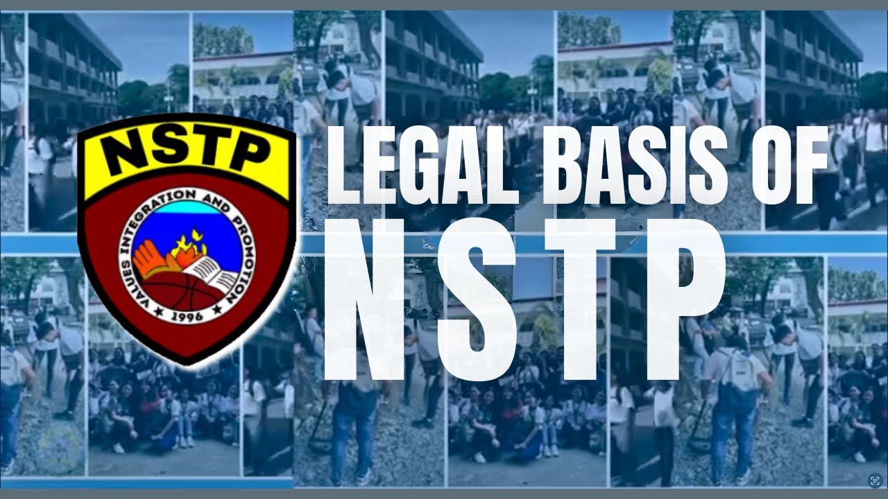 LEGAL BASIS OF NSTP || NSTP - YouTube