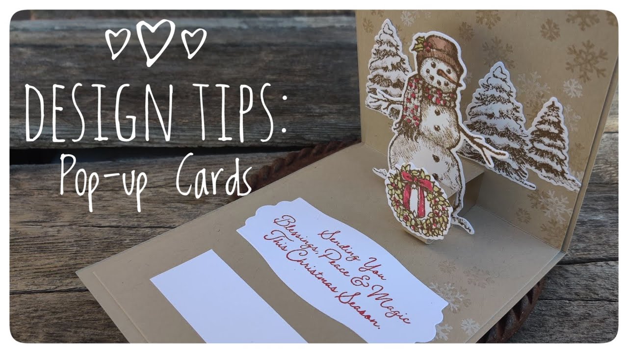 How to: Design a Pop-Up Card - YouTube