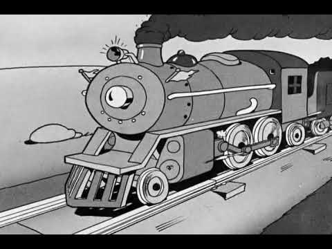 Popeye - Saves Olive From The Train - YouTube
