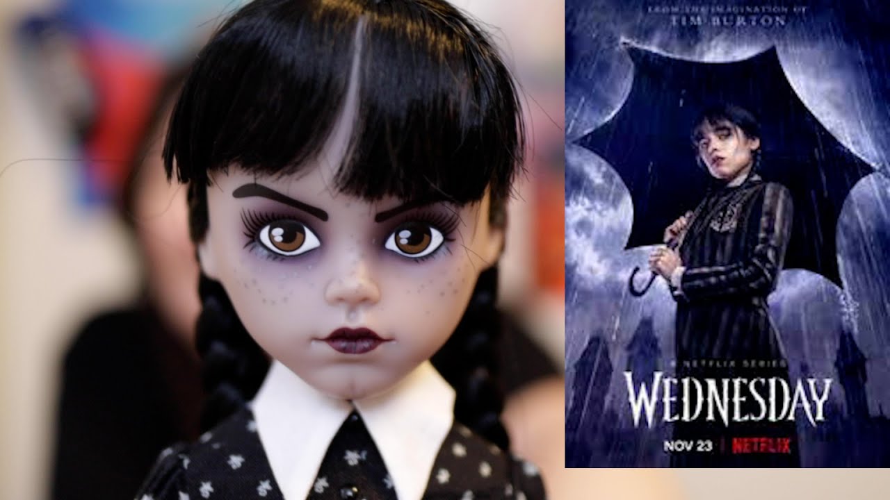 WEDNESDAY IS BACK! Reviewing Mezco LDD Presents based on Netflix ...