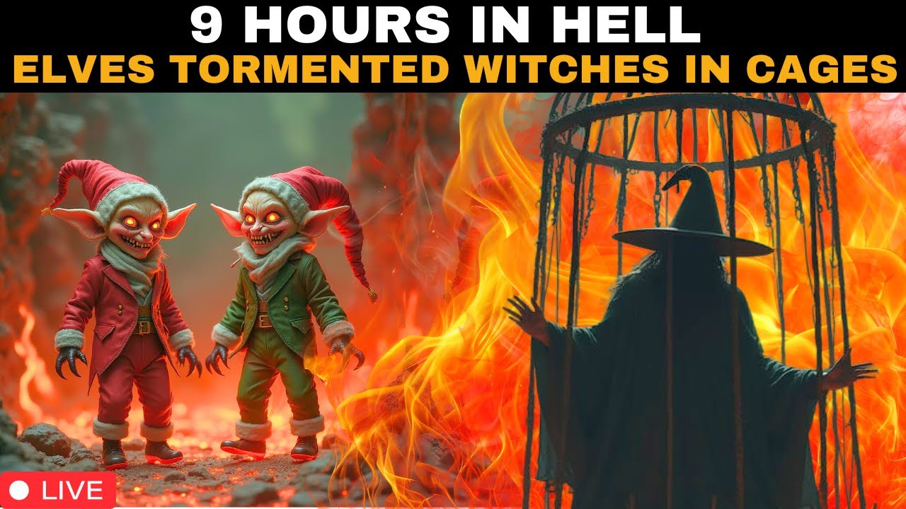 Spent 9 hours in hell. Jesus showed me elves mocking witches in cages # ...