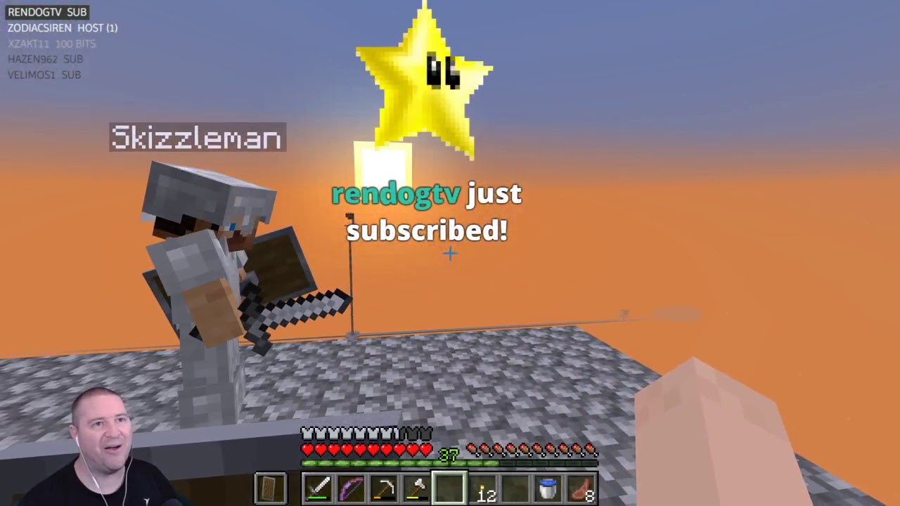 10/01/19 SkyBlock In Minecraft 1.15 w/ Skizzleman! (Stream Replay ...