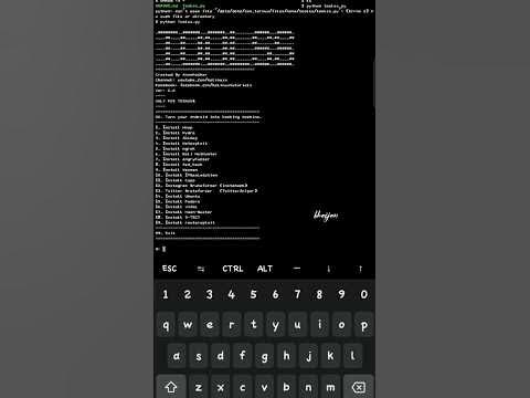 install termux and kali linux some important tools #shorts . How to ...