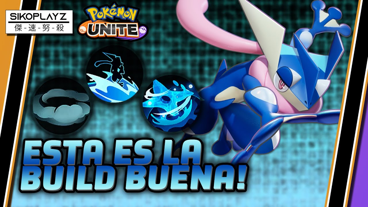 JUEGALO ASÍ!!🐸| GRENINJA | [RANKED] 🏆MAESTRO Pokémon UNITE | Build en ...