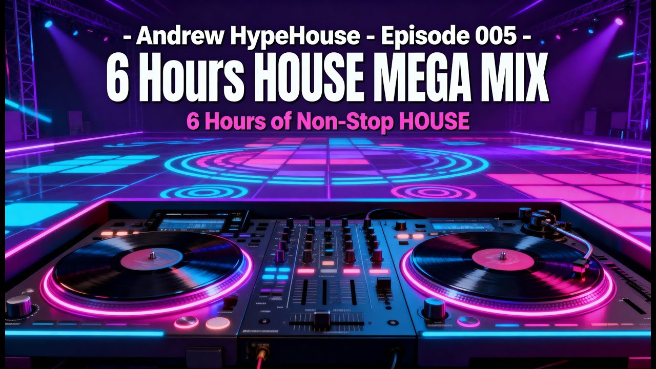 Andrew HypeHouse - Episode 005 [ 6 Hours HOUSE MEGA MIX ] - YouTube