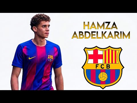 Hansi Flick's New Weapon! Hamza Abdelkarim ● Barcelona's Future Star
