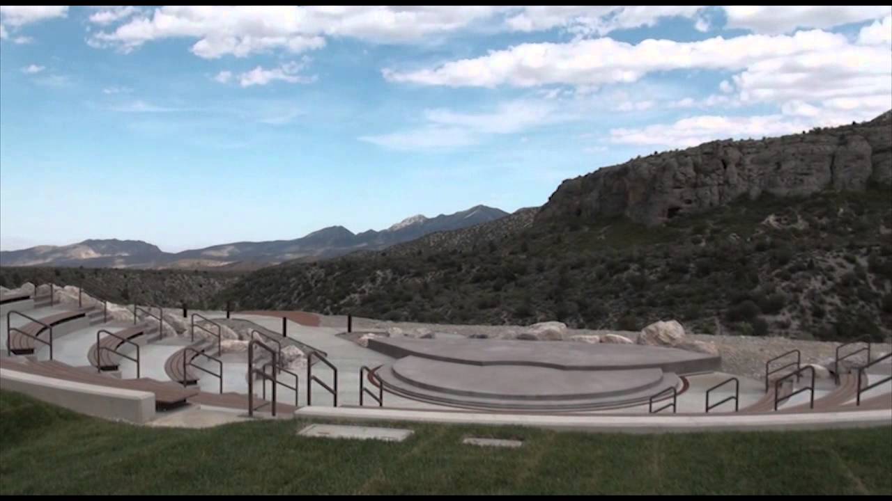 Large amphitheater Mt Charleston Amphitheater on the Spring Mountains ...