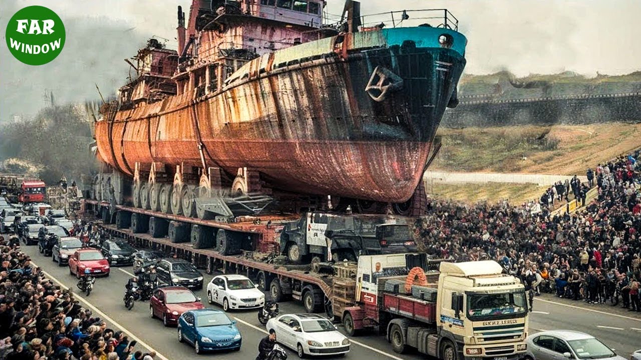 155 Transporting the World's Largest Oversized Trucks and Heavy ...