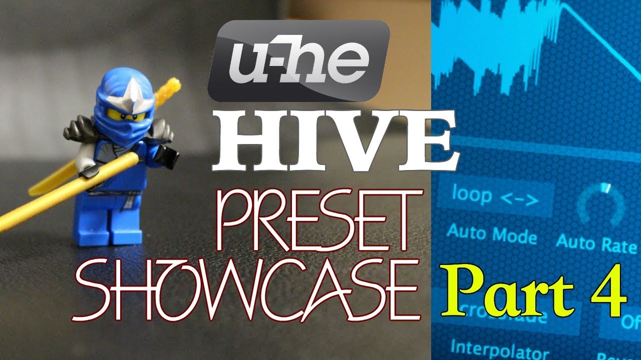 u-he HIVE Preset Showcase PART 4 - www.HomeStudioNinja.tv - YouTube