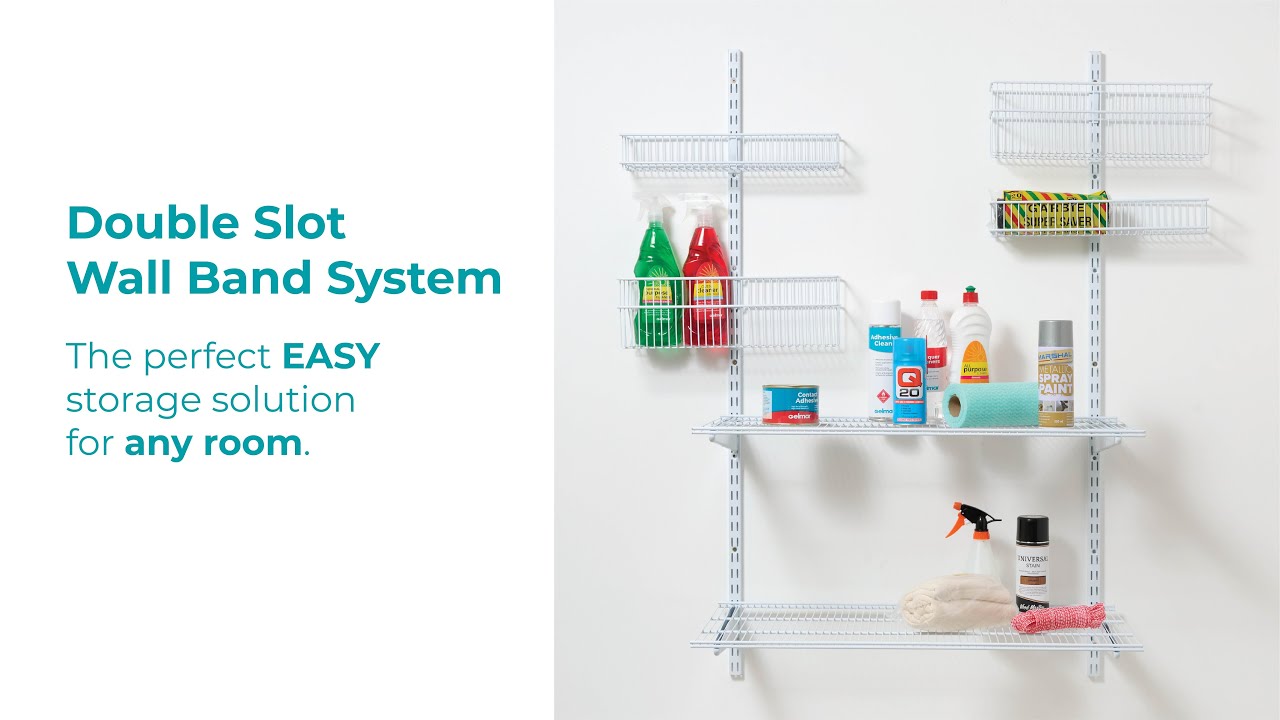 How To install our Wall Band storage system - YouTube
