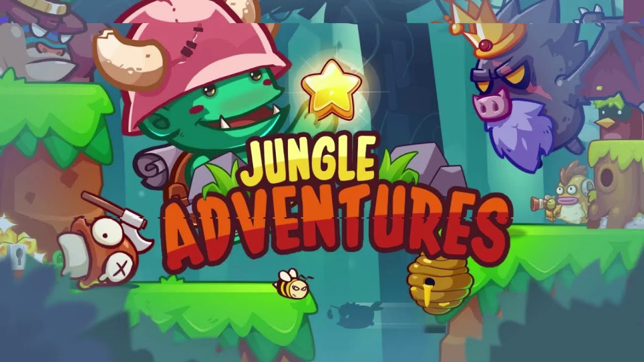 Jungle Adventures: Super World | level 1-8 flipy bush | Cerise Games ...