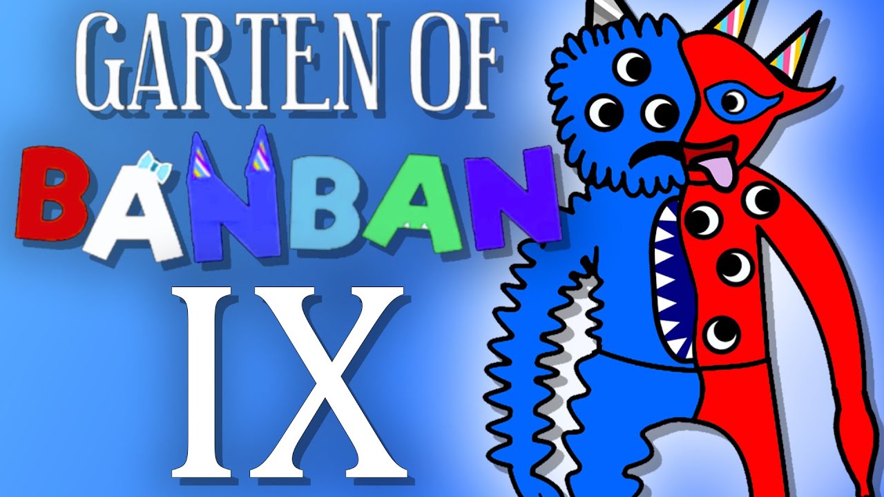 Garten of Banban 8 and 9! - NEW GAME! Garten of Banban 6! - ALL NEW ...