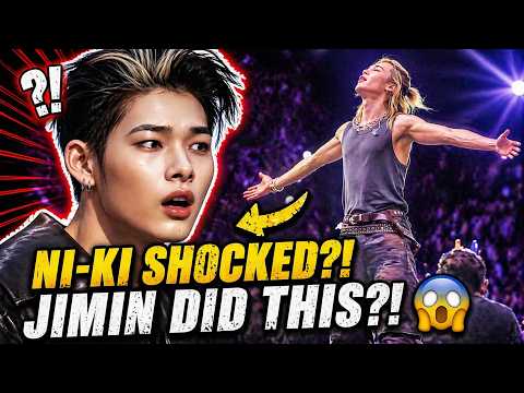 😱 NI-KI ŞAŞKIN KALDI! Jimin'in Arirang Turundaki Dansı Onu Tamamen Dilsiz Bıraktı?!