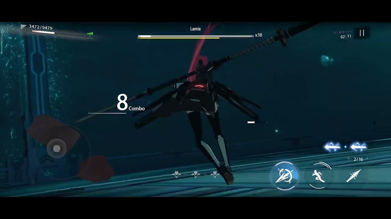 [ Punishing: Gray Raven ] Lamia Boss Fight Showcase - YouTube