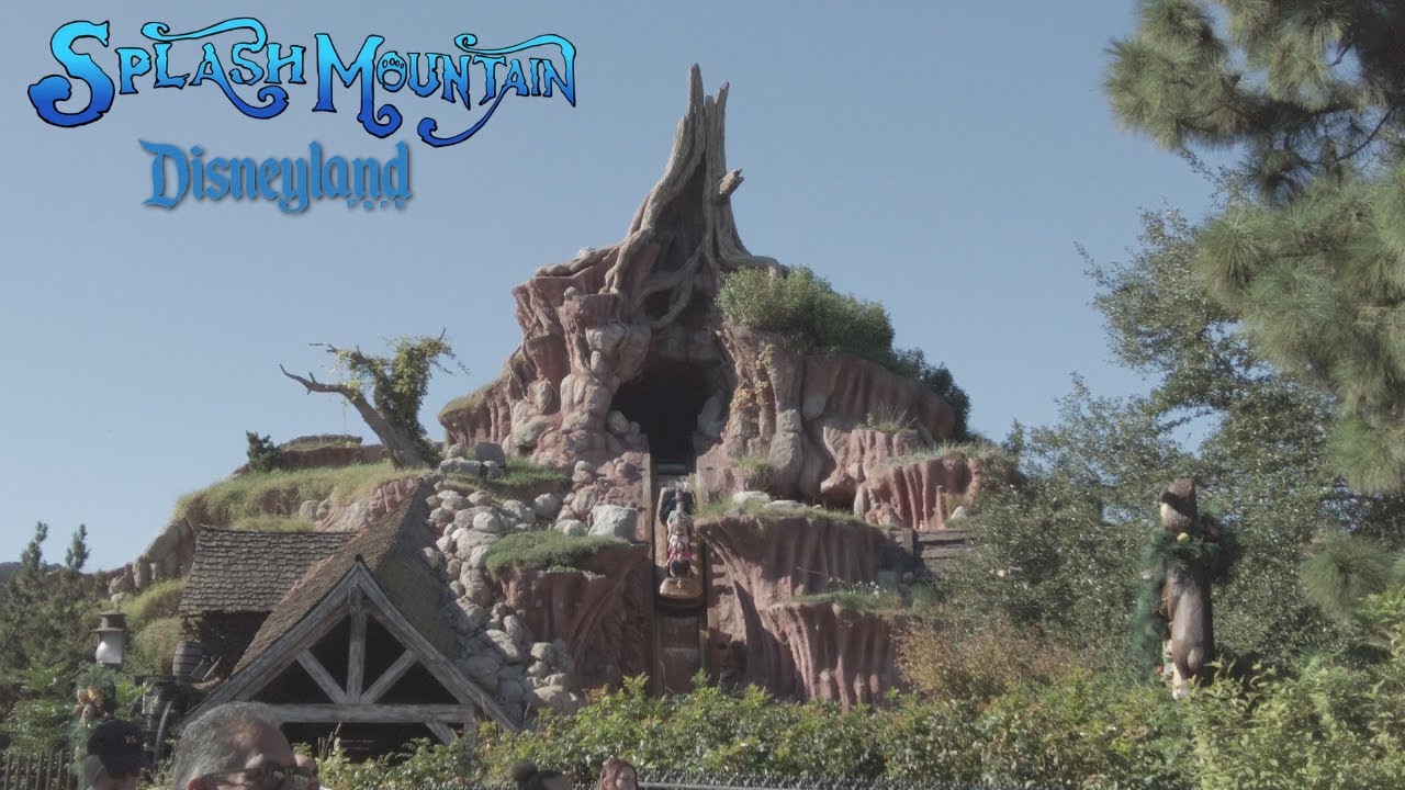 Splash Mountain 2021 4K Off-Ride Disneyland California - YouTube