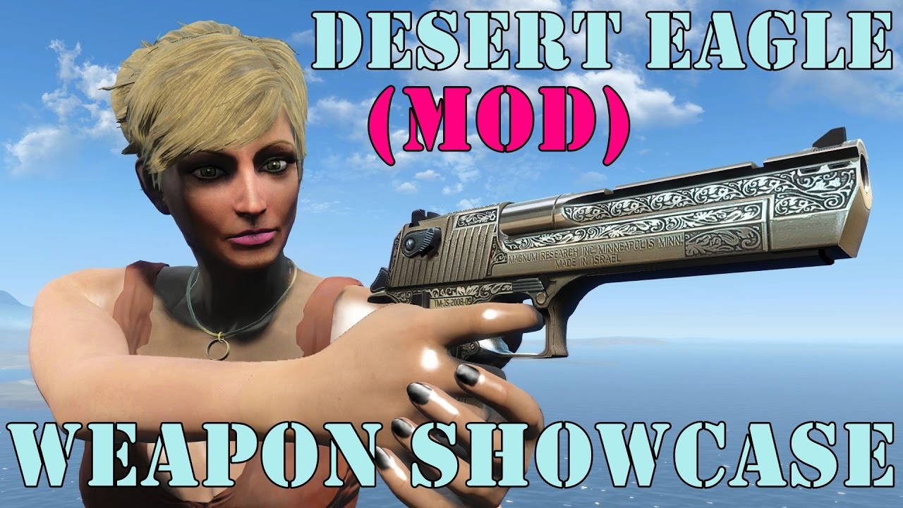 Fallout 4: Weapon Showcase: Desert Eagle (Mod) - YouTube