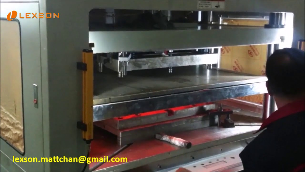 60 ton Large Format hydraulic hot forming press machine IMD machine ...