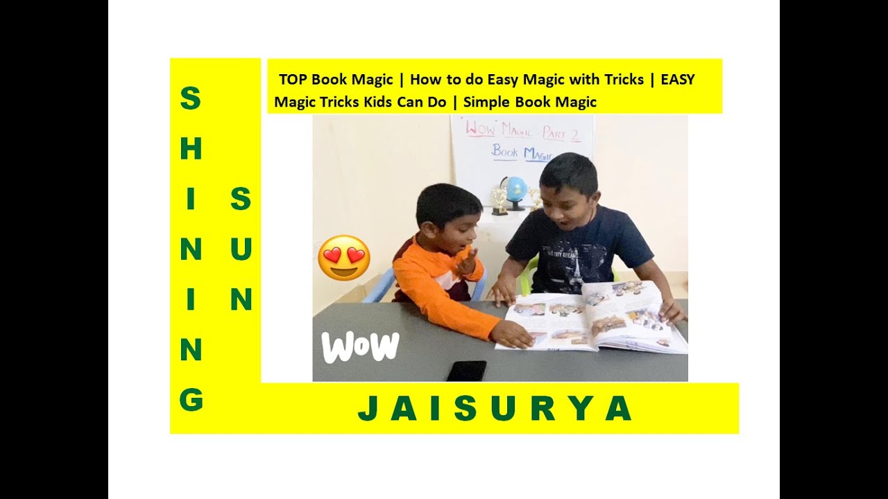 TOP Magic | Book Magic | How to do Easy Magic with Tricks | EASY ...
