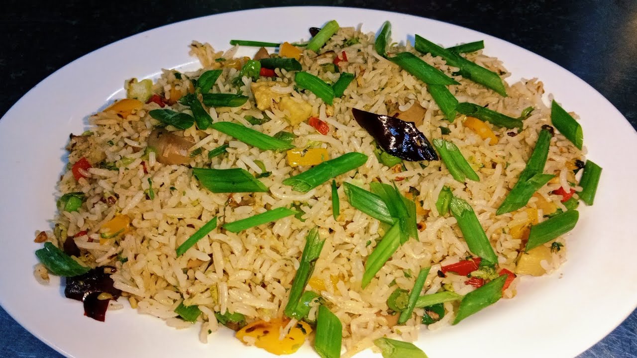 Mongolian rice recipe !! how to make restaurant style Mongolian rice ...