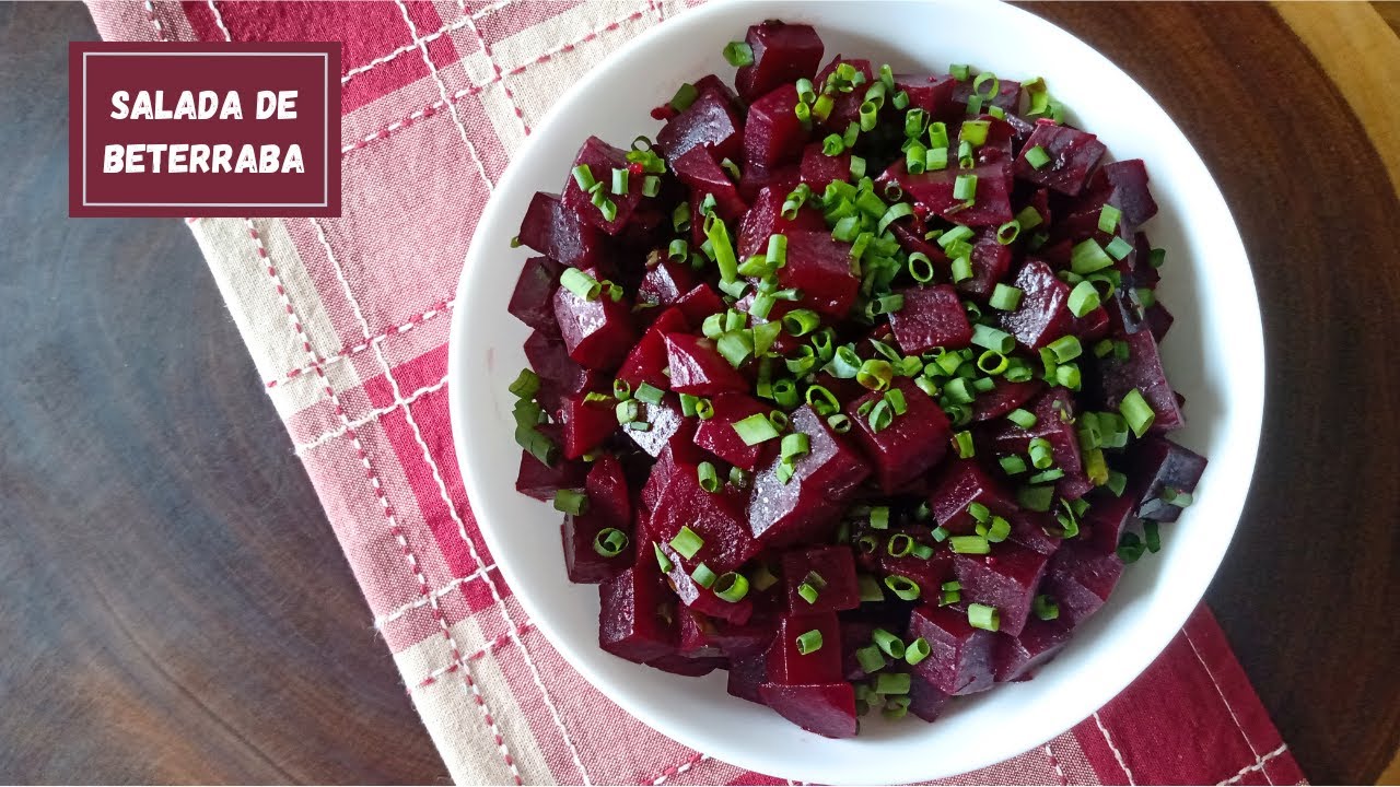 SALADA DE BETERRABA COZIDA EM APENAS 2 MINUTOS! - YouTube