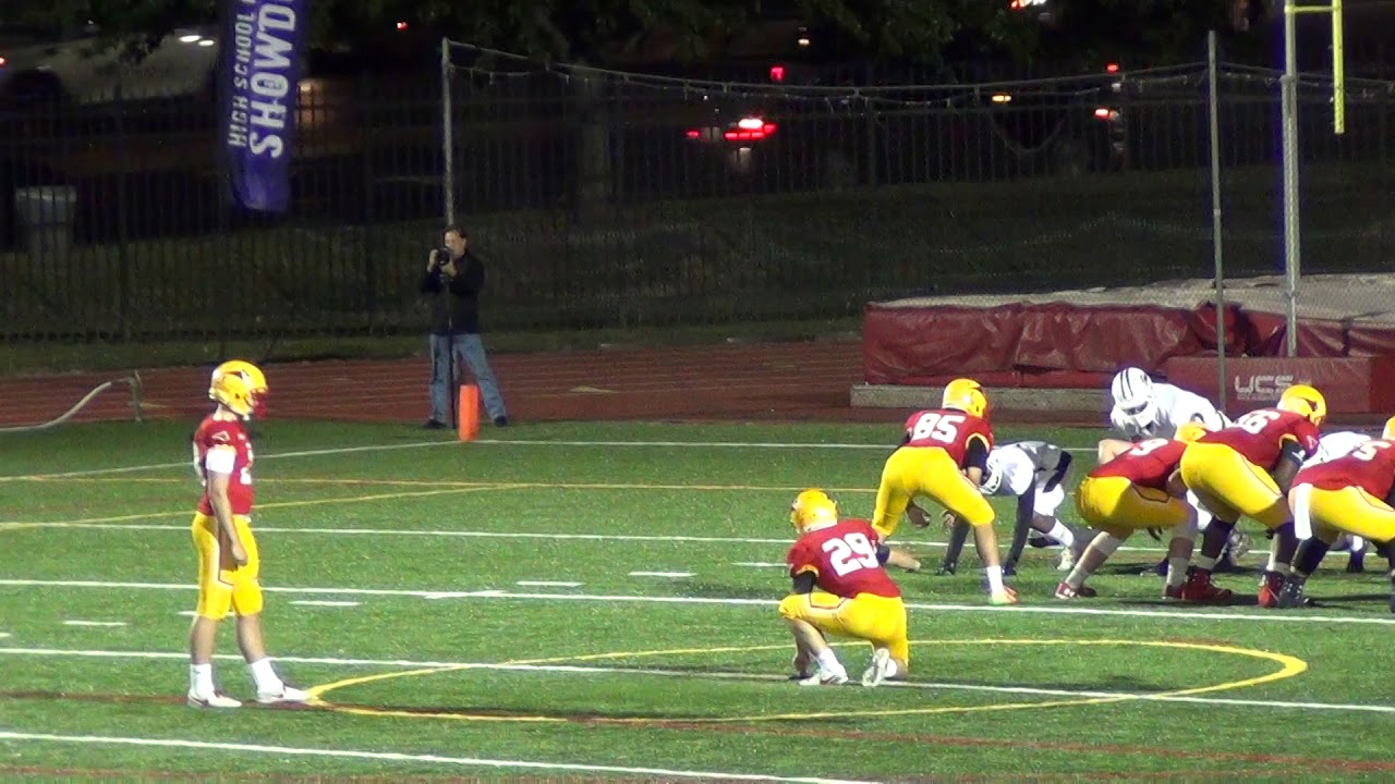 Calverthall V Football vs Mt St Joe's 9_29_17 Chris Cottone Hold #1 ...