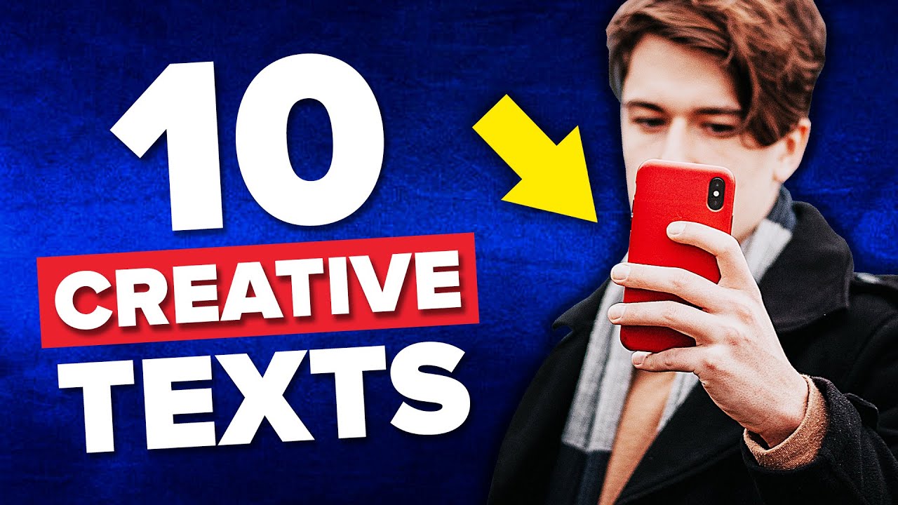 10 Creative Text Messages You Should Send to Your Crush - YouTube