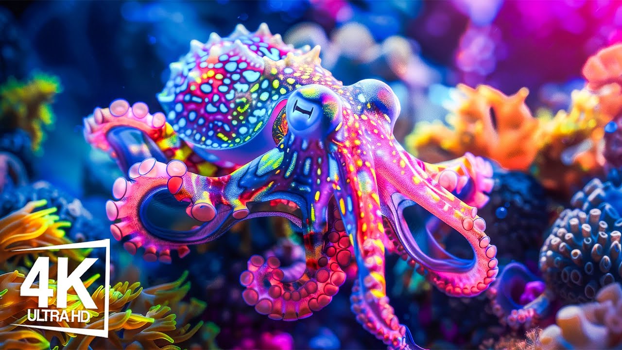 Oases of the Sea 4K ULTRA HD | Amazing Underwater World of the Red Sea ...