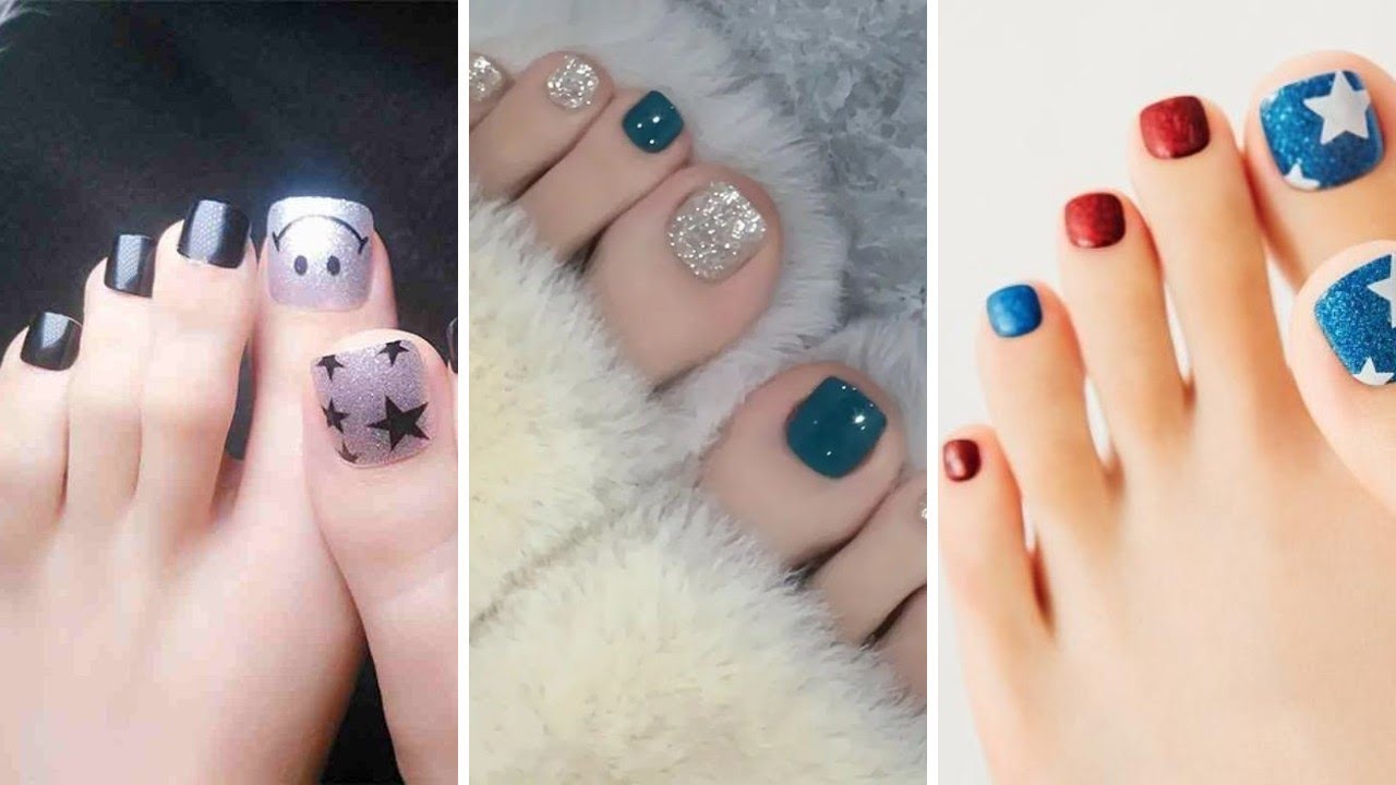 80 Stunning Acrylic Toe Nail Colors for Ladies - YouTube